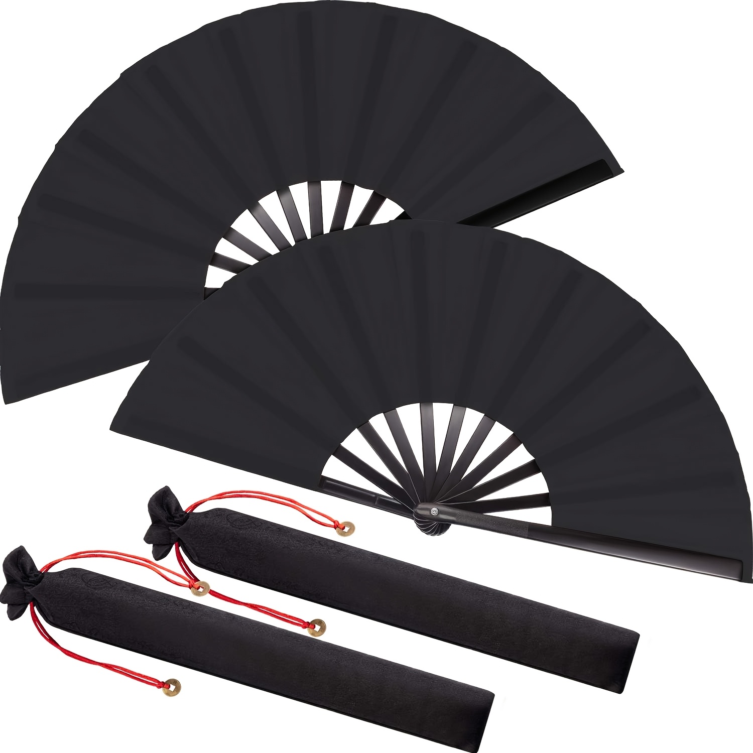 large hand fan sold on Temu United States