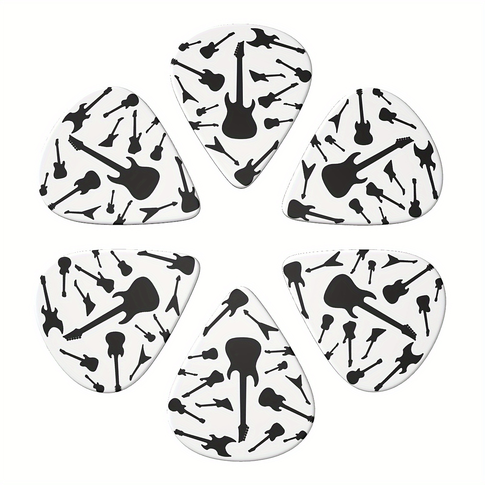 Guitar Picks High quality Abs Material Double sided Printed - Temu