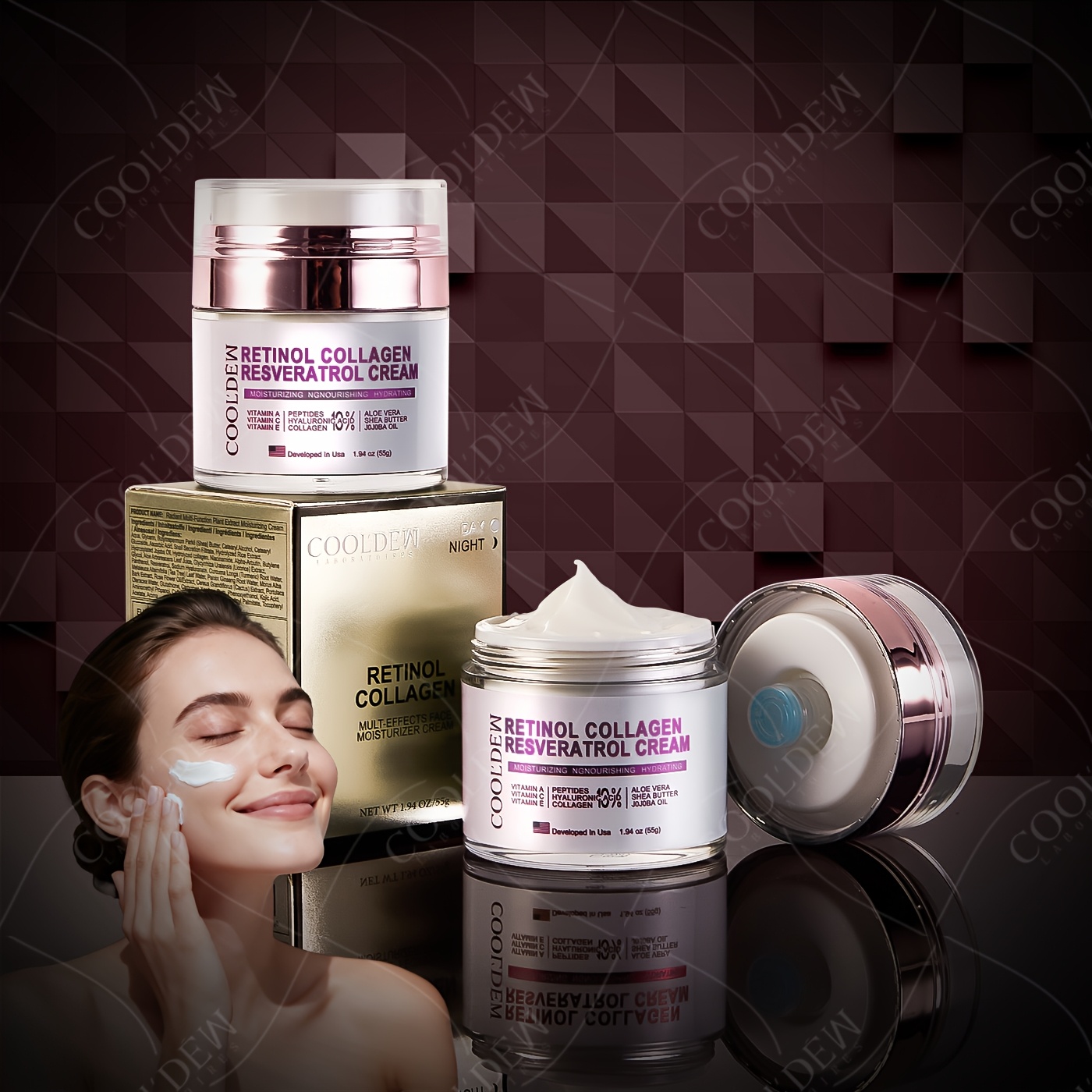 pearl facial cream sold on Temu United States