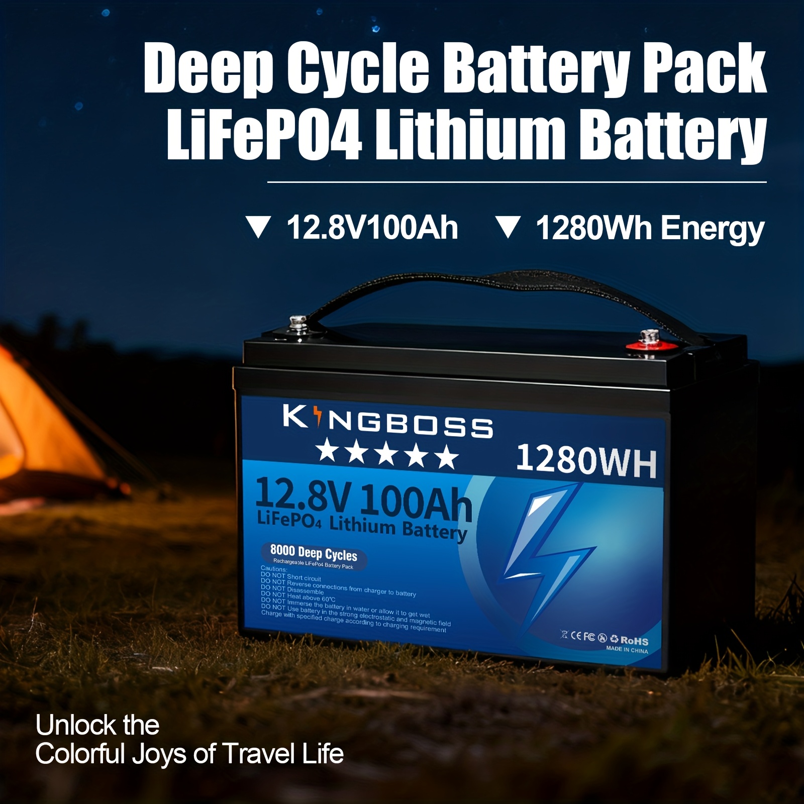 12v battery sold on Temu United States