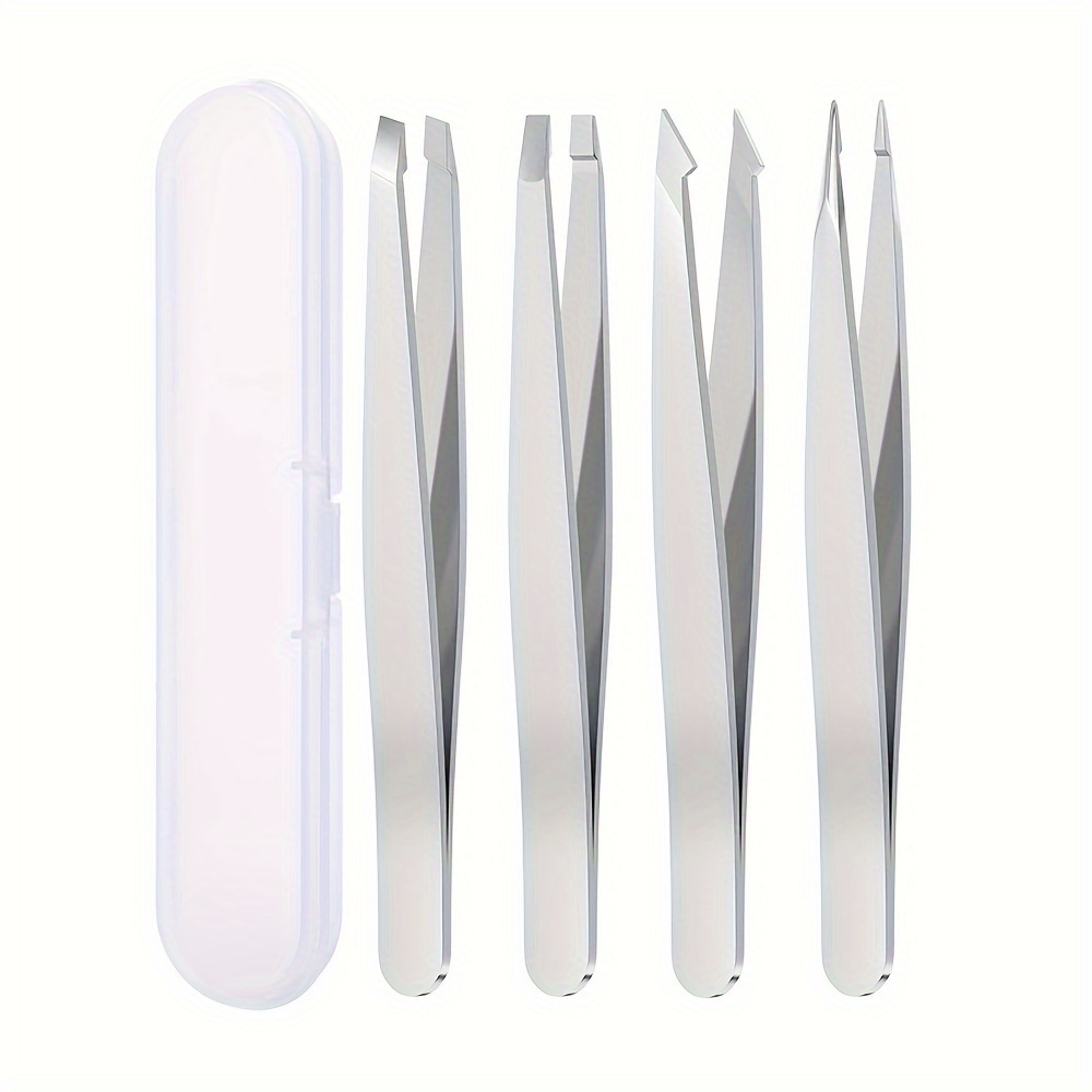 Stainless Steel Tweezers Precision Tweezers Set Shaping - Temu Australia