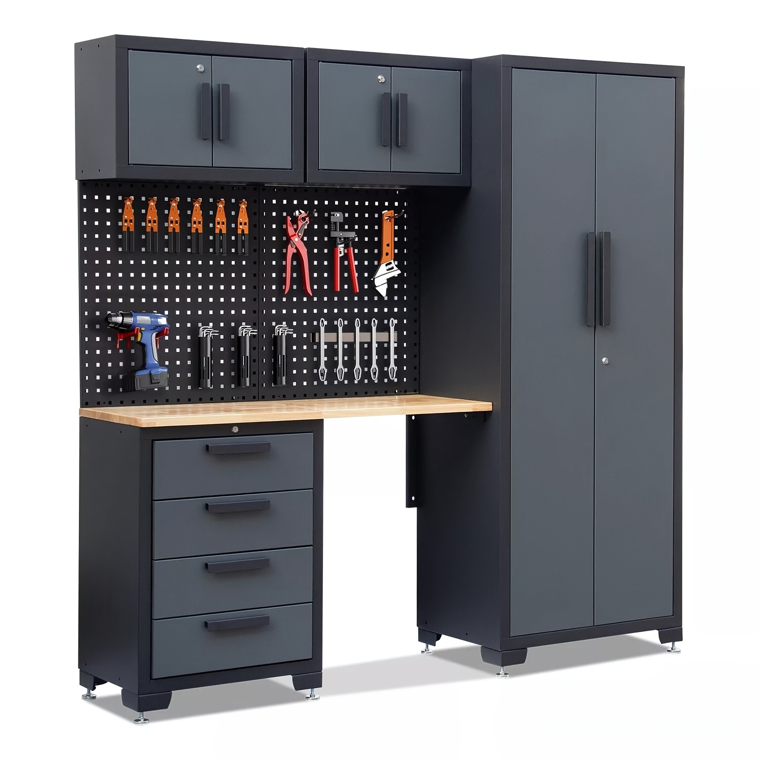 garage storage cabinet sold on Temu United States