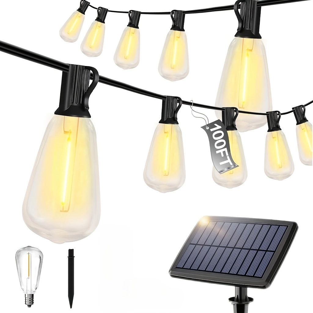 solar string lights sold on Temu United States