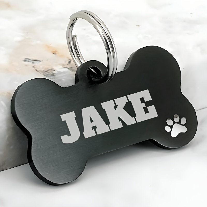 custom dog tag sold on Temu Australia