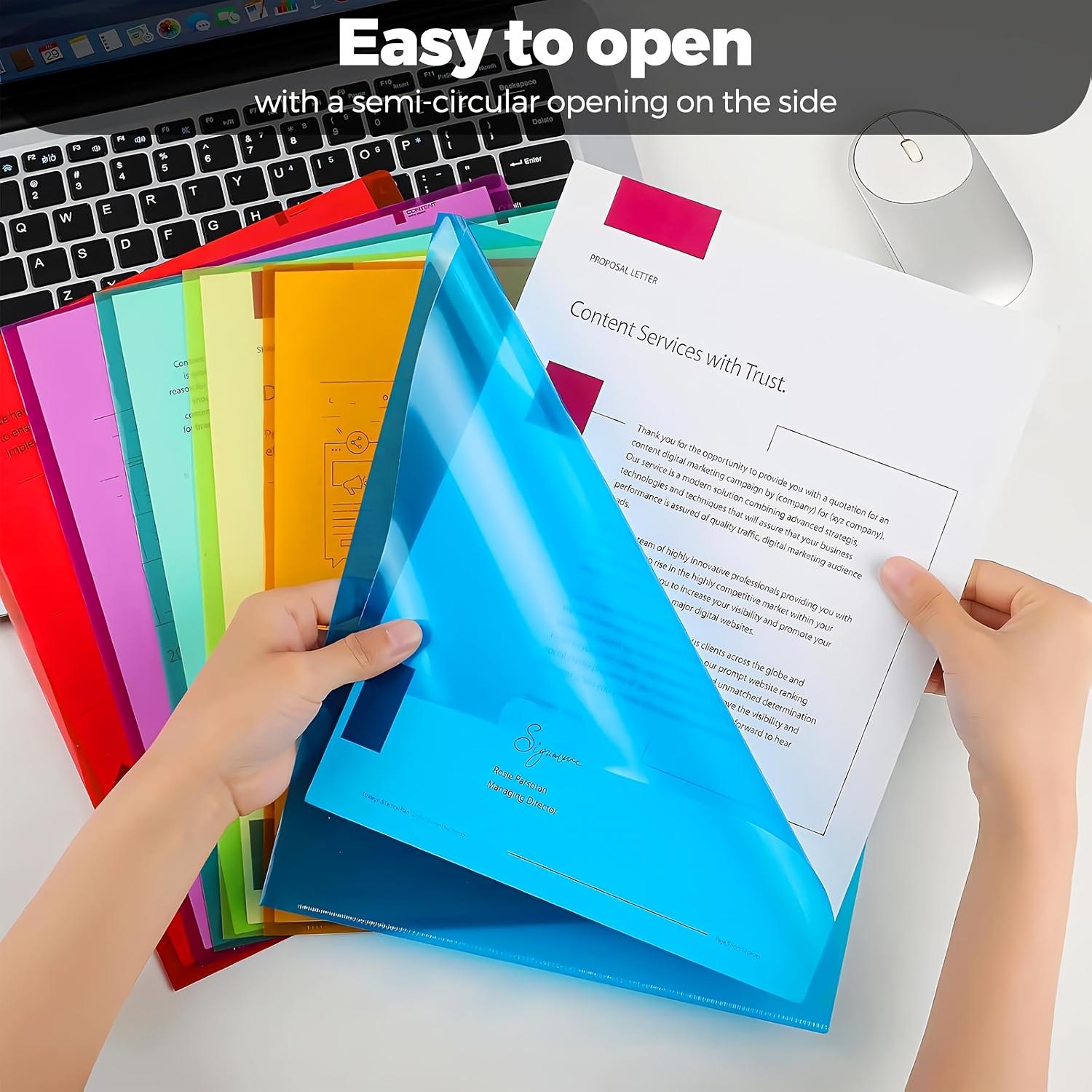 plastic folder sold on Temu Philippines
