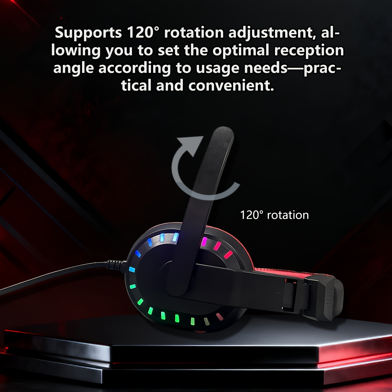 mic and headset sold on Temu United States