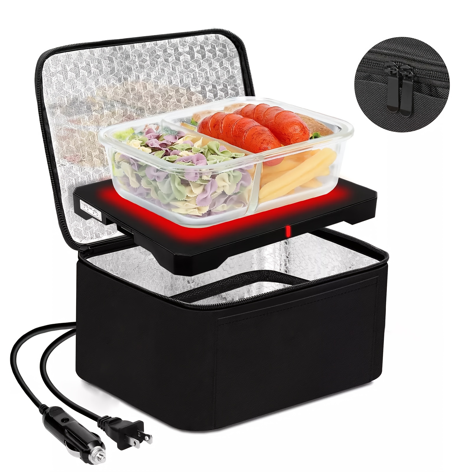 electric lunch box food warmer sold on Temu United States