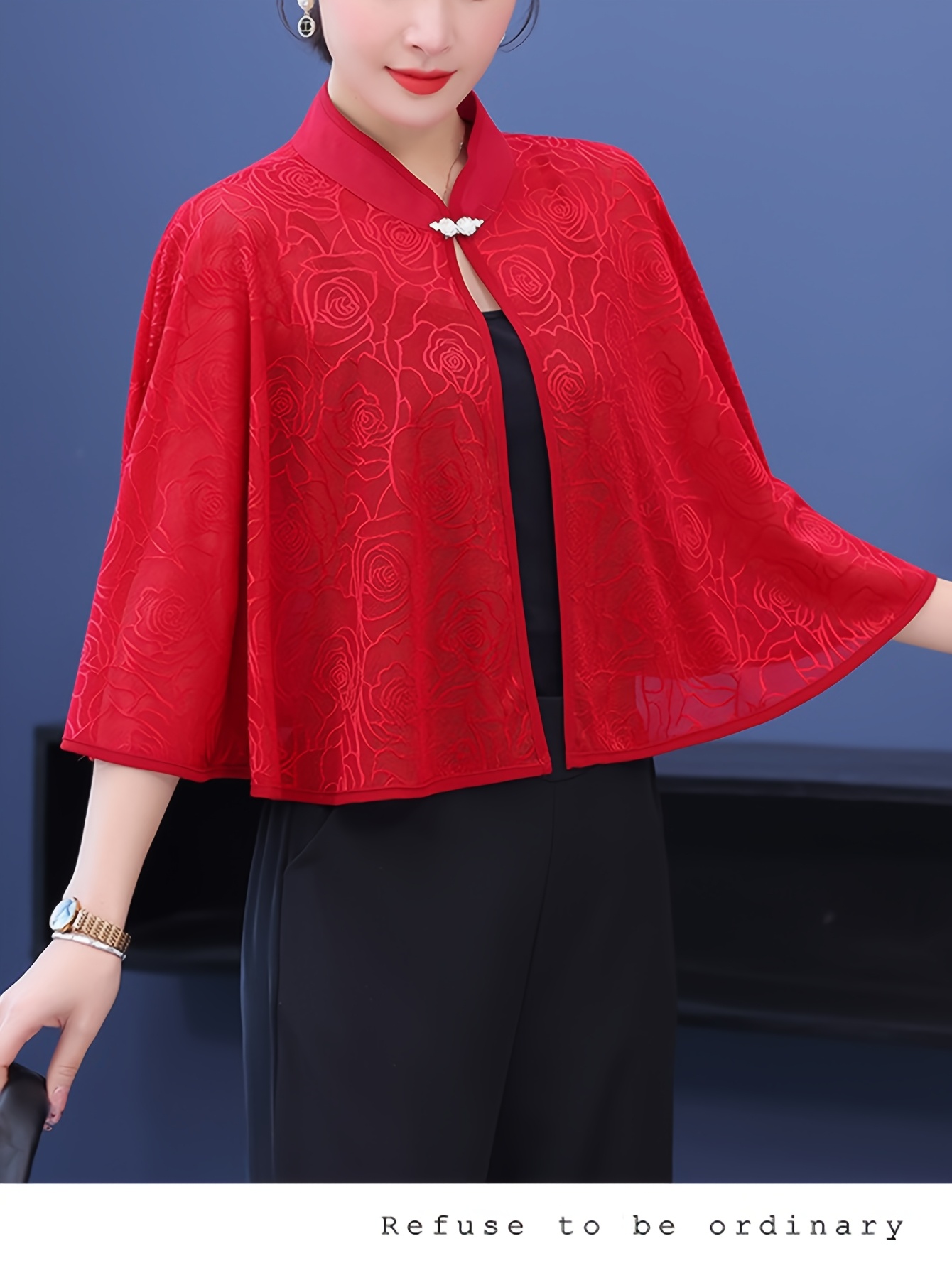 shawls and capes sold on Temu United States