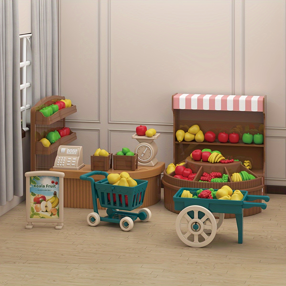 Flower Shop/ice Cream Shop/bake Shop/fruit Shop Simulated - Temu United ...