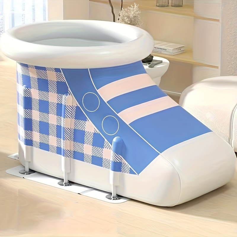 Portable Folding Freestanding Bathtub, Ice Bath Cold Plunge, Durable ...