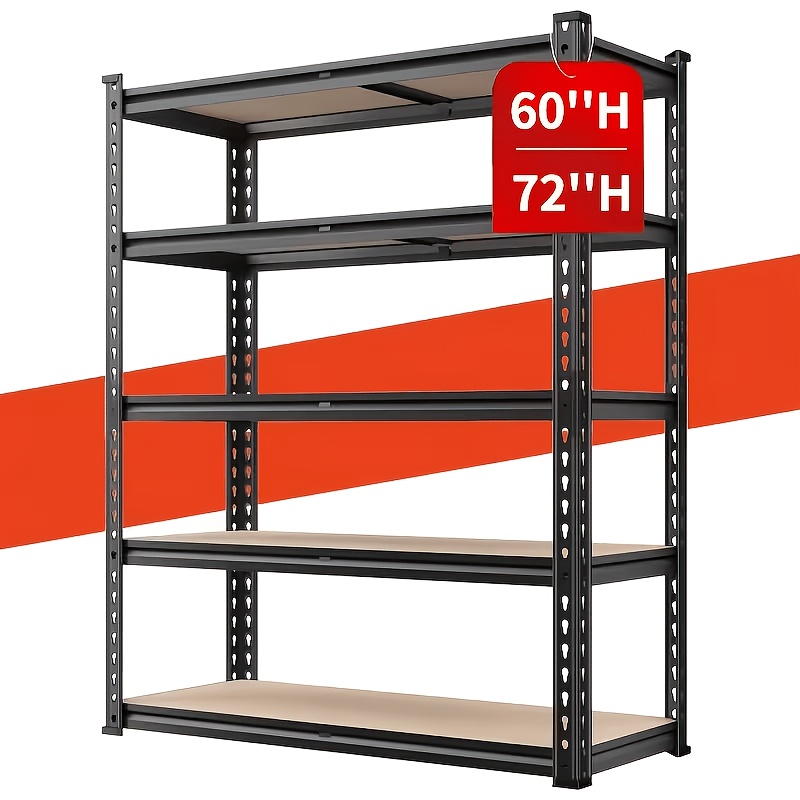 heavy duty shelving units sold on Temu United States