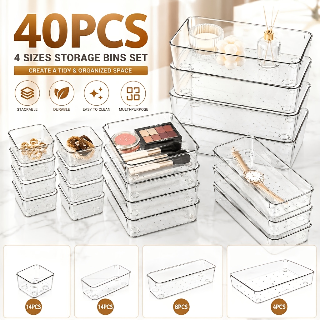 drawer organizers and storage sold on Temu United States