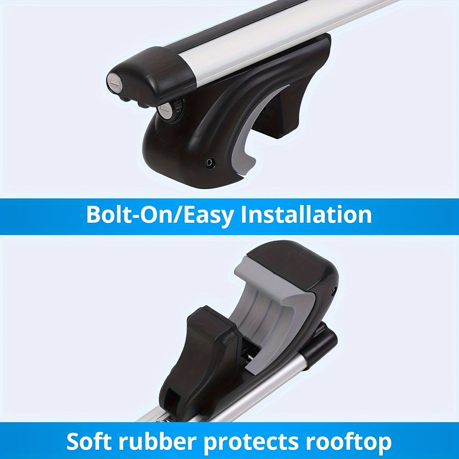 Universal Roof Rack Cross bars Adjustable Aluminum Roof - Temu