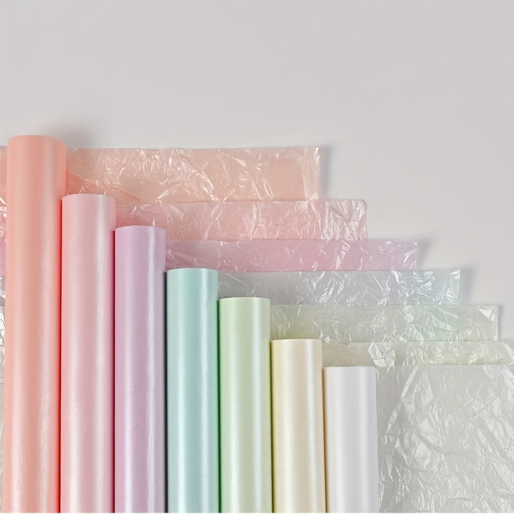 Flower Bouquet Wrapping Paper Pearlescent Mg Tissue Paper - Temu Ireland