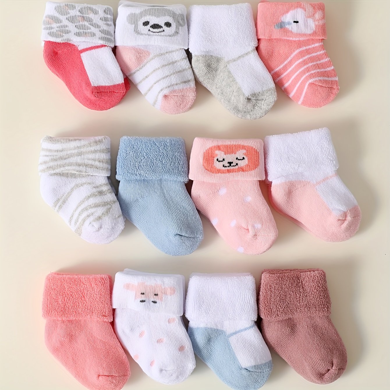 newborn baby socks sold on Temu United States