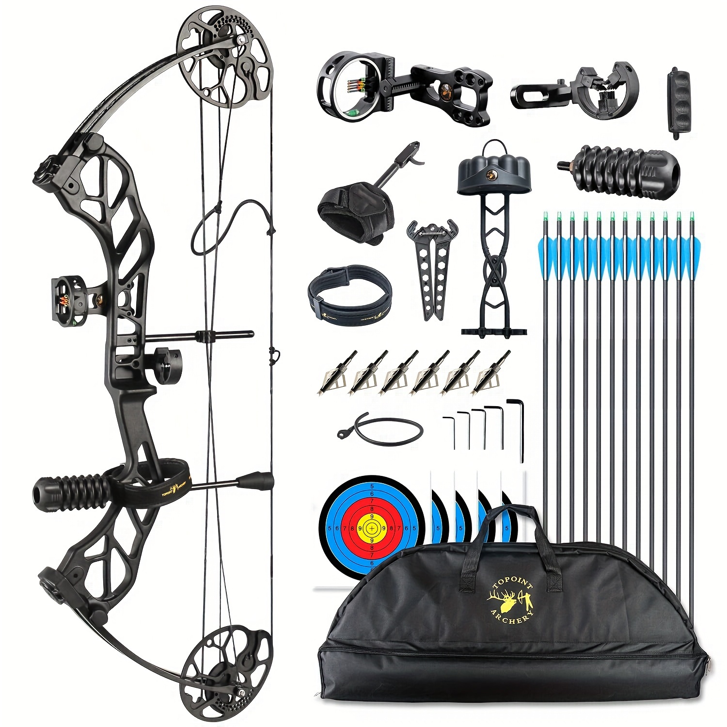 hunting equipment sold on Temu United States