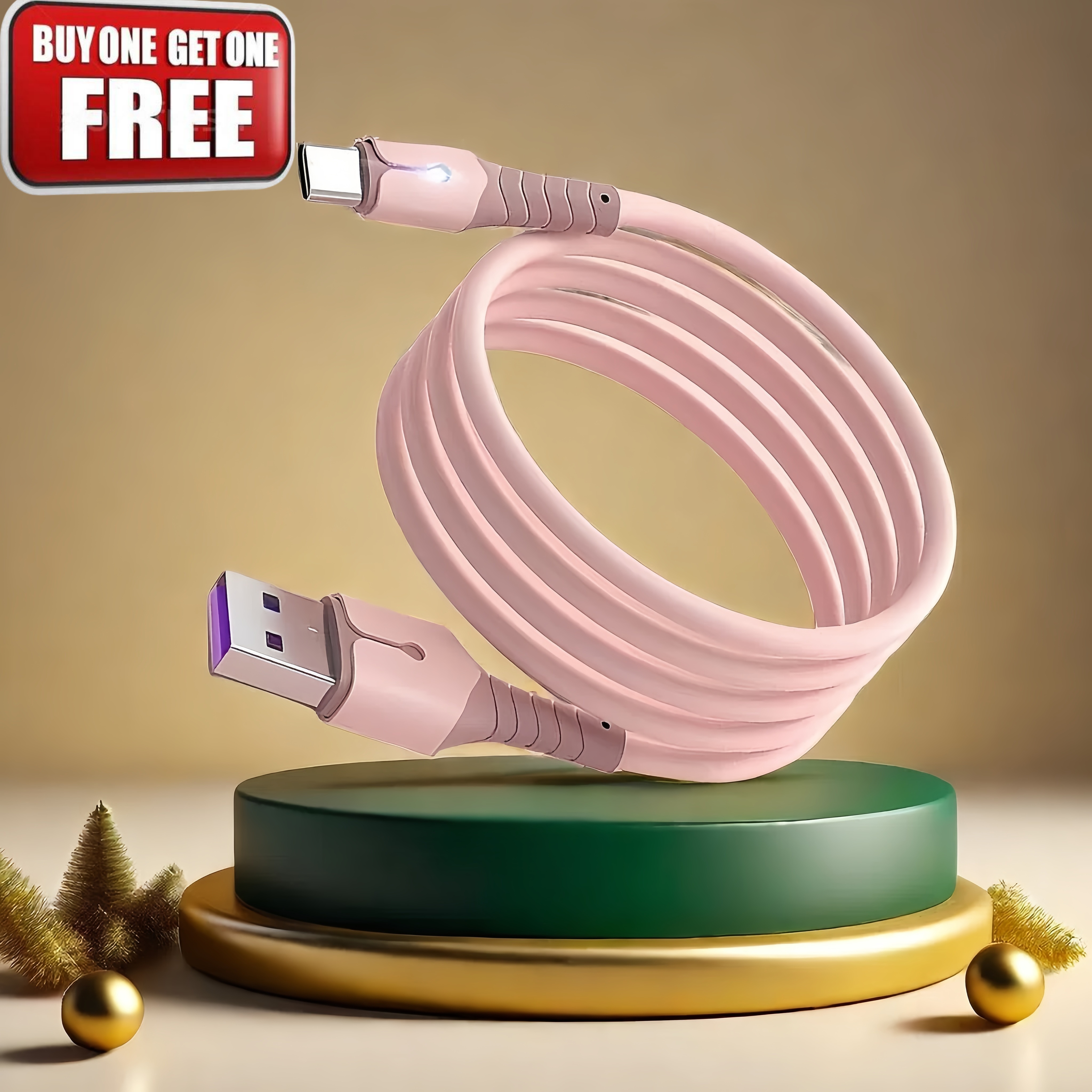 Buy One Get One Free] Tc Type c Charging Cable Super Fast - Temu United ...