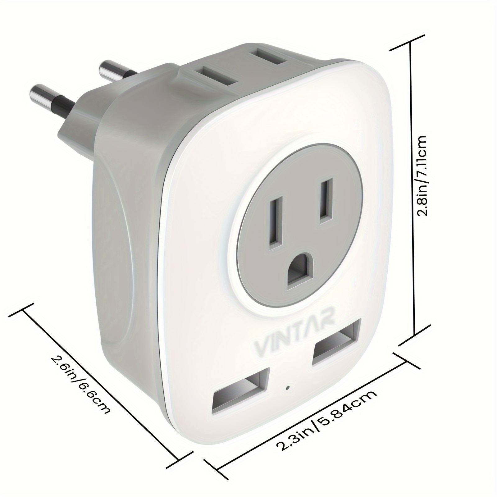 european travel plug adapter international power plug - Temu