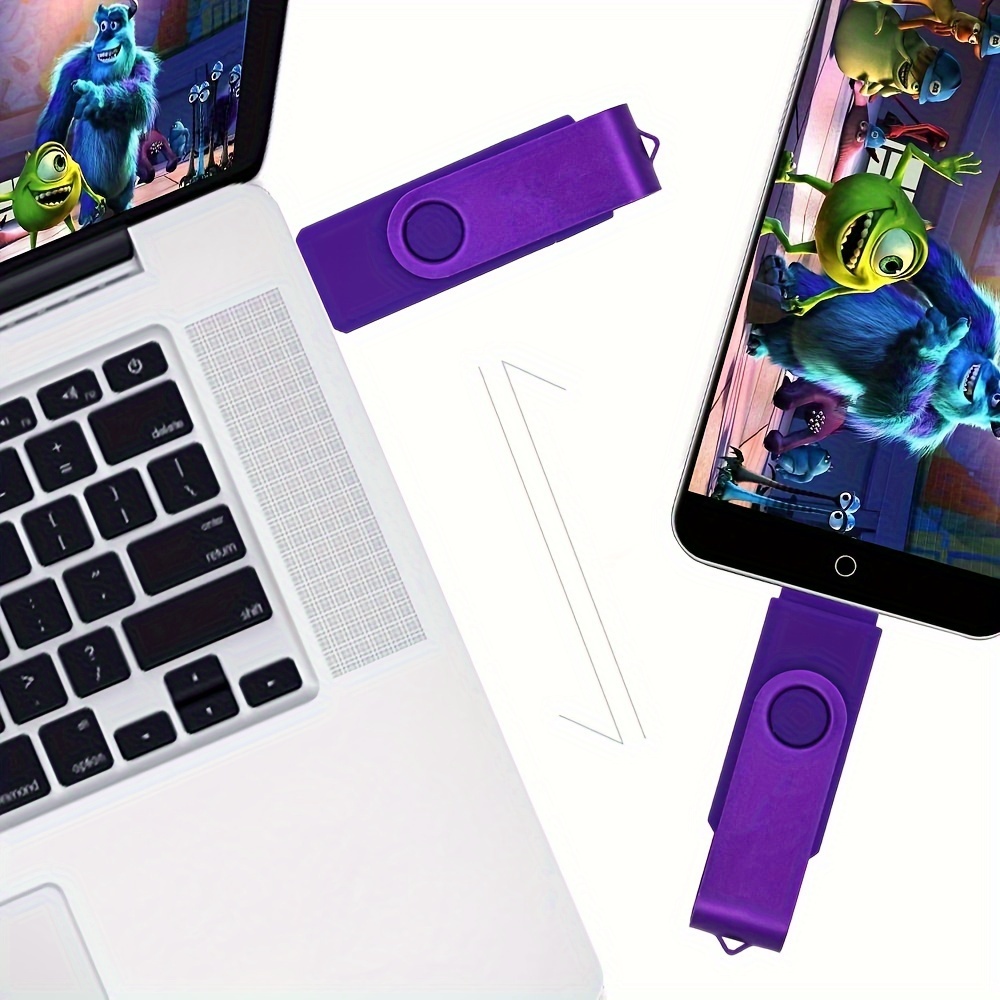 360° Rotation 2 in 1 Otg Usb Flash Drives 512mb/1024mb Micro - Temu Kuwait