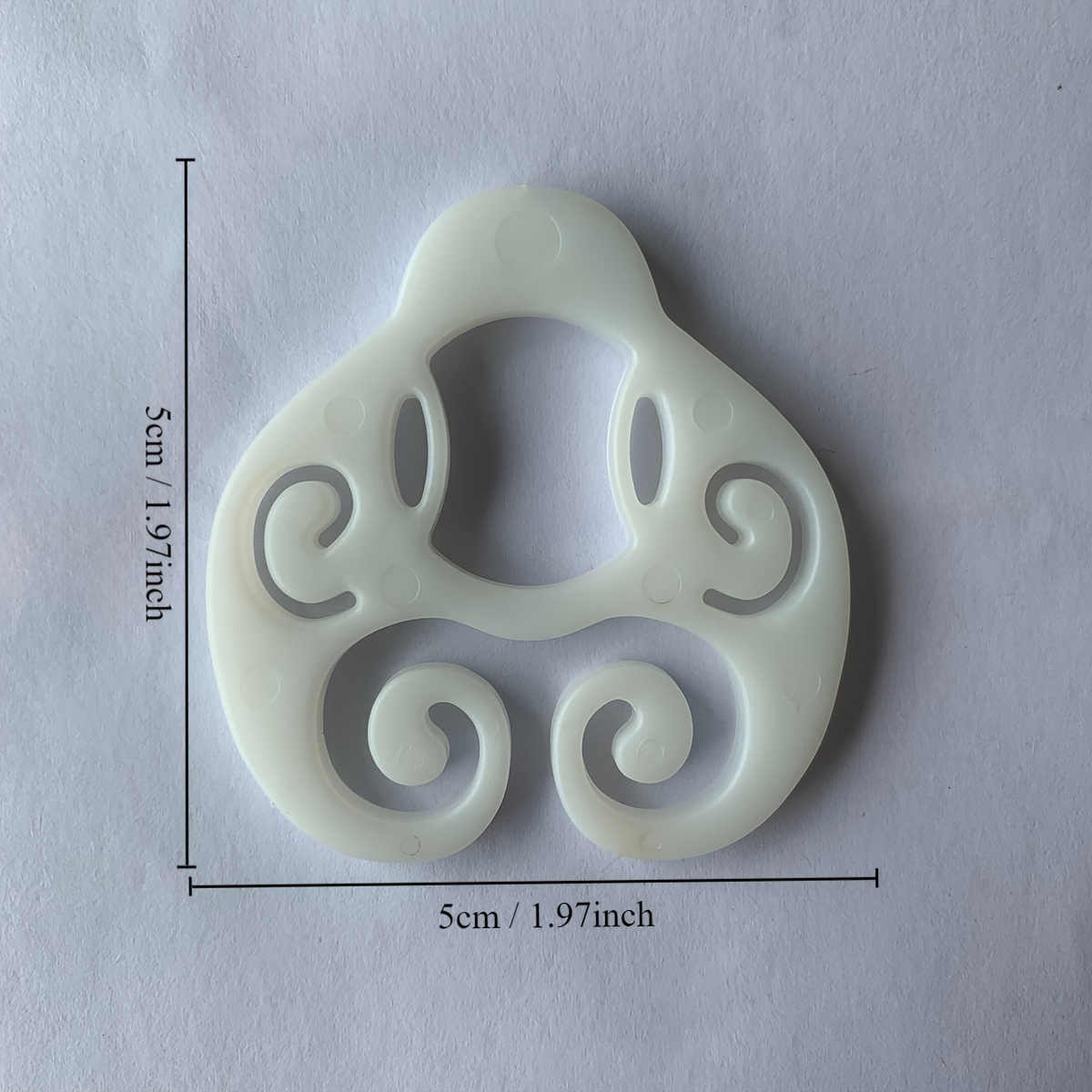 1pc White Shirt Tightening Clasp For Women, Multifunctional Styling ...