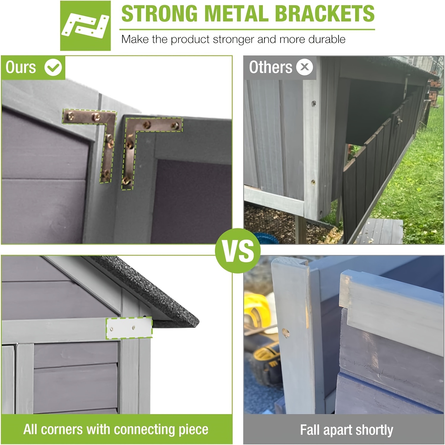 Chicken Coop Super Large Wheels Durable - Temu