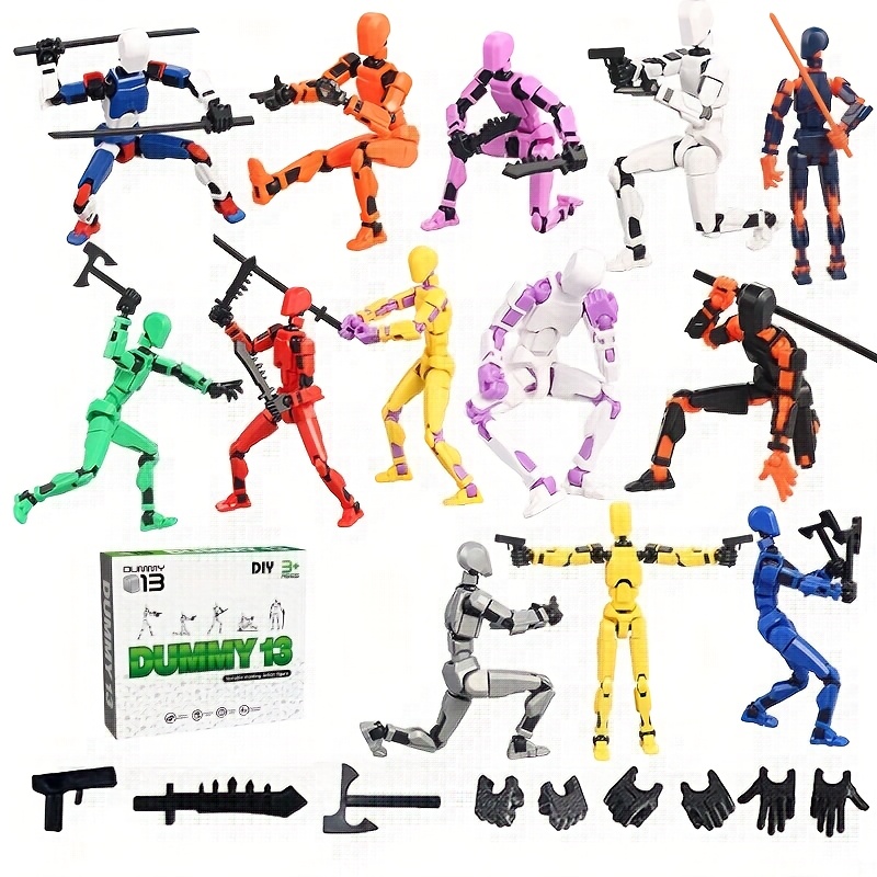 dummy 13 action figure sold on Temu United States