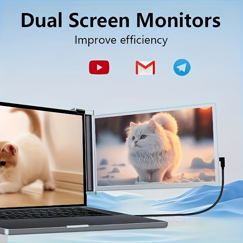 laptop screen extender sold on Temu Australia