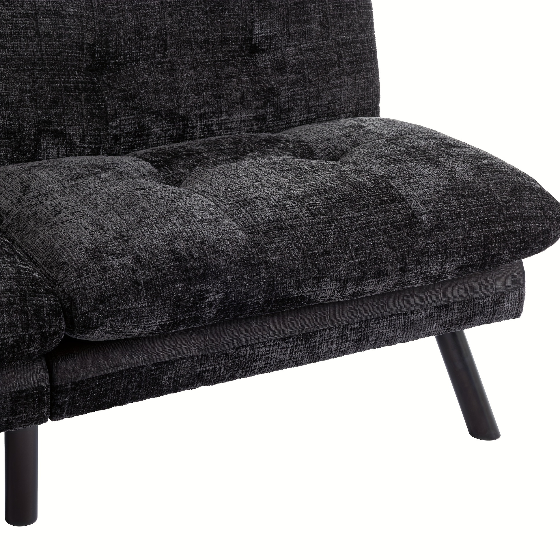 Convertible Sofa Bed Loveseat Futon Bed Breathable Adjustable Lounge ...