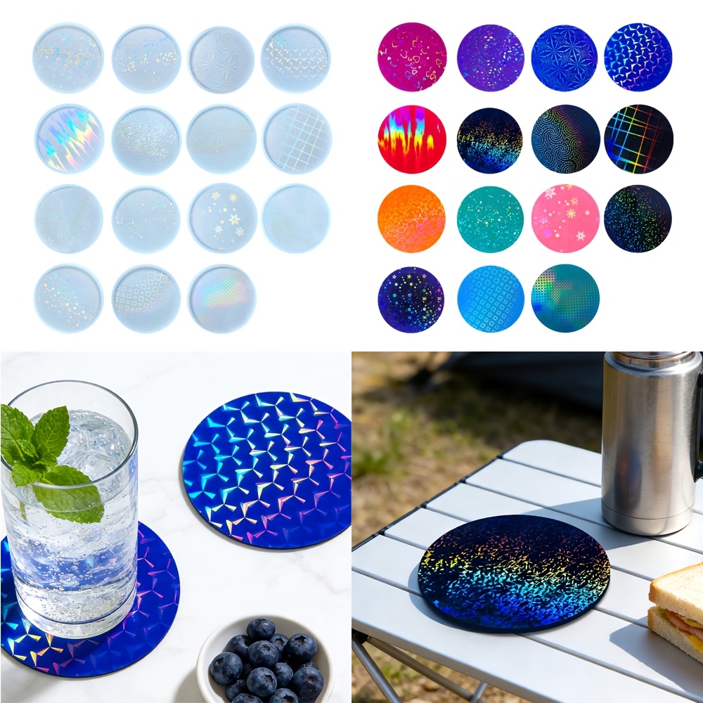 holographic resin molds sold on Temu United States