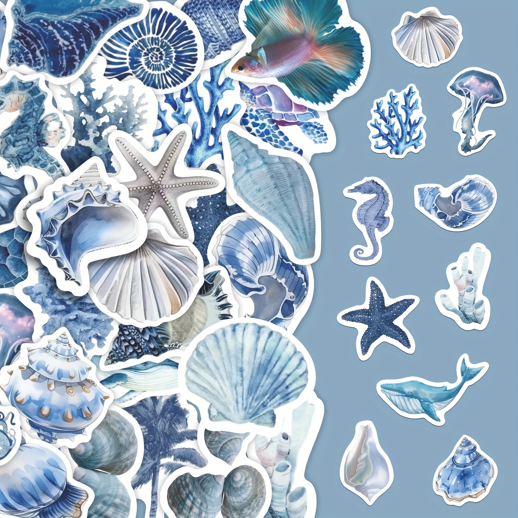ocean stickers sold on Temu United States