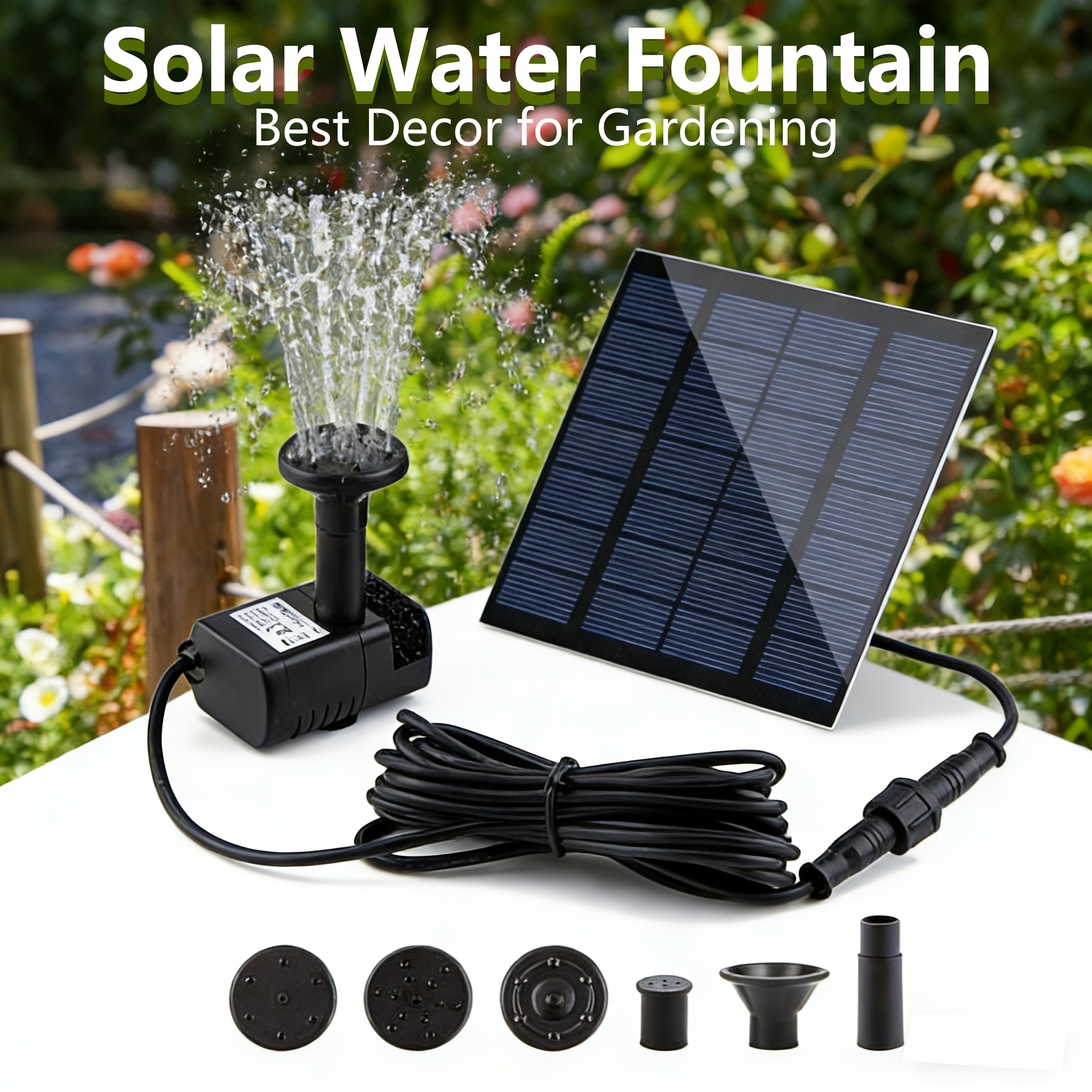 solar water pumps sold on Temu United States