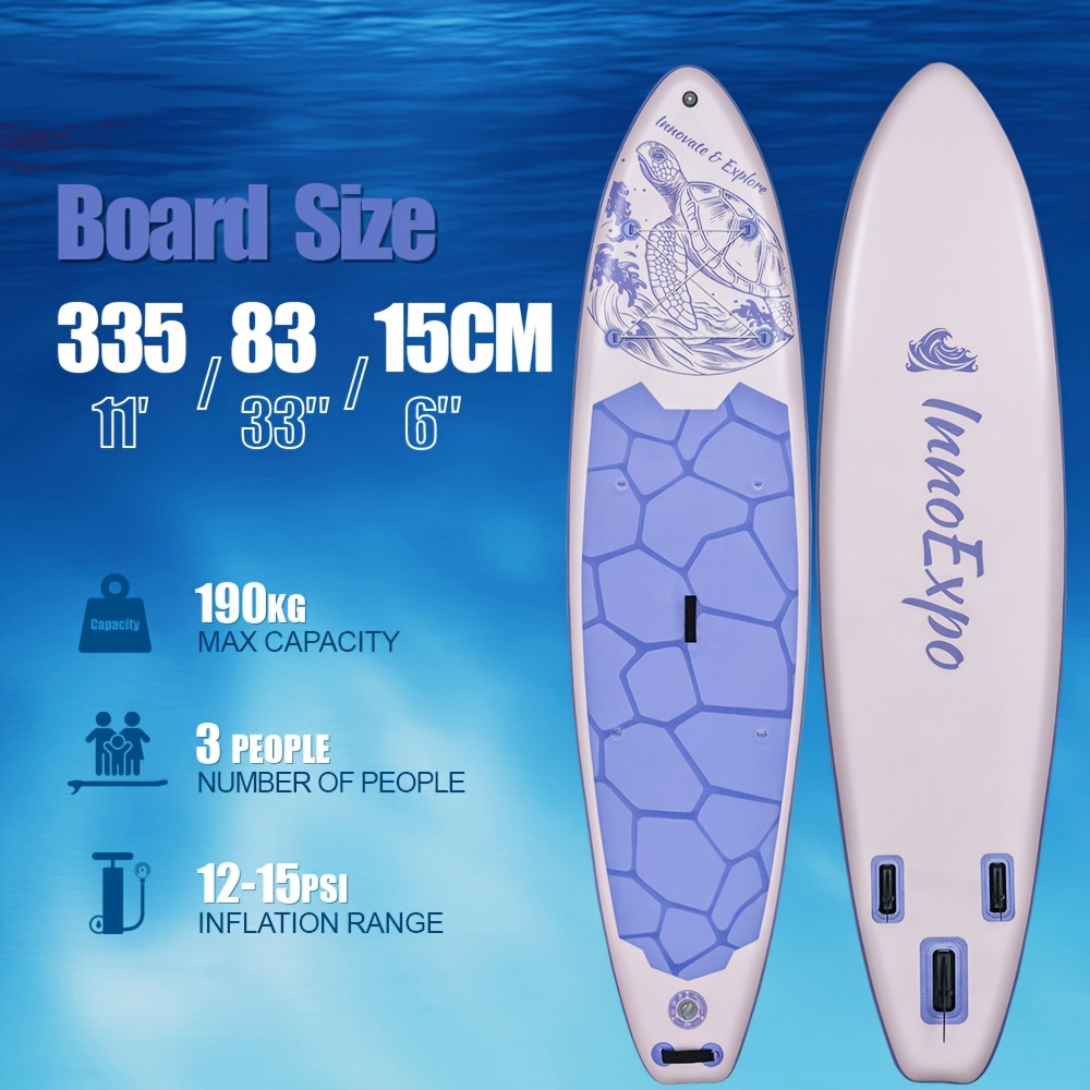 inflatable paddle boards sold on Temu United States