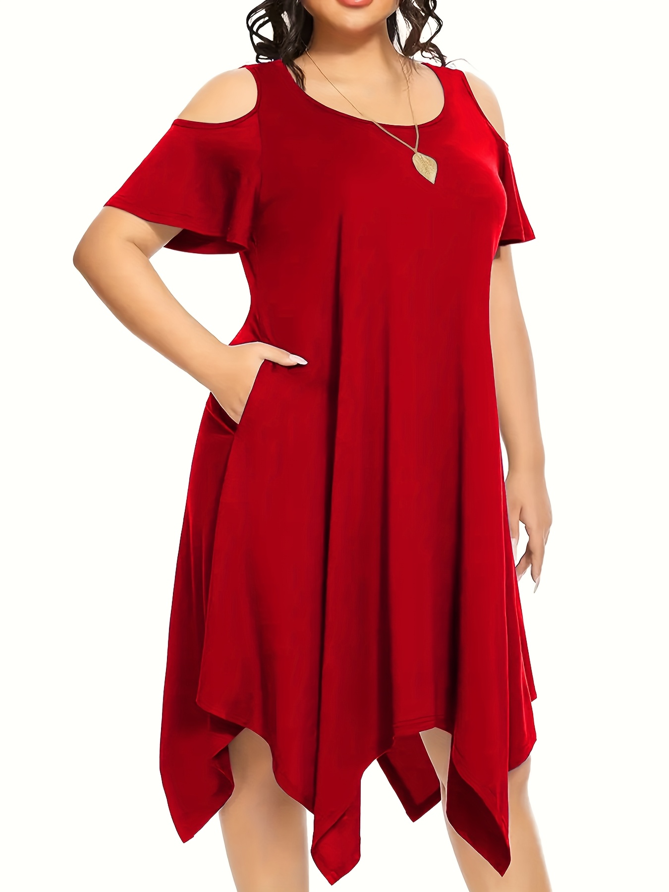 women plus size dresses sold on Temu United States