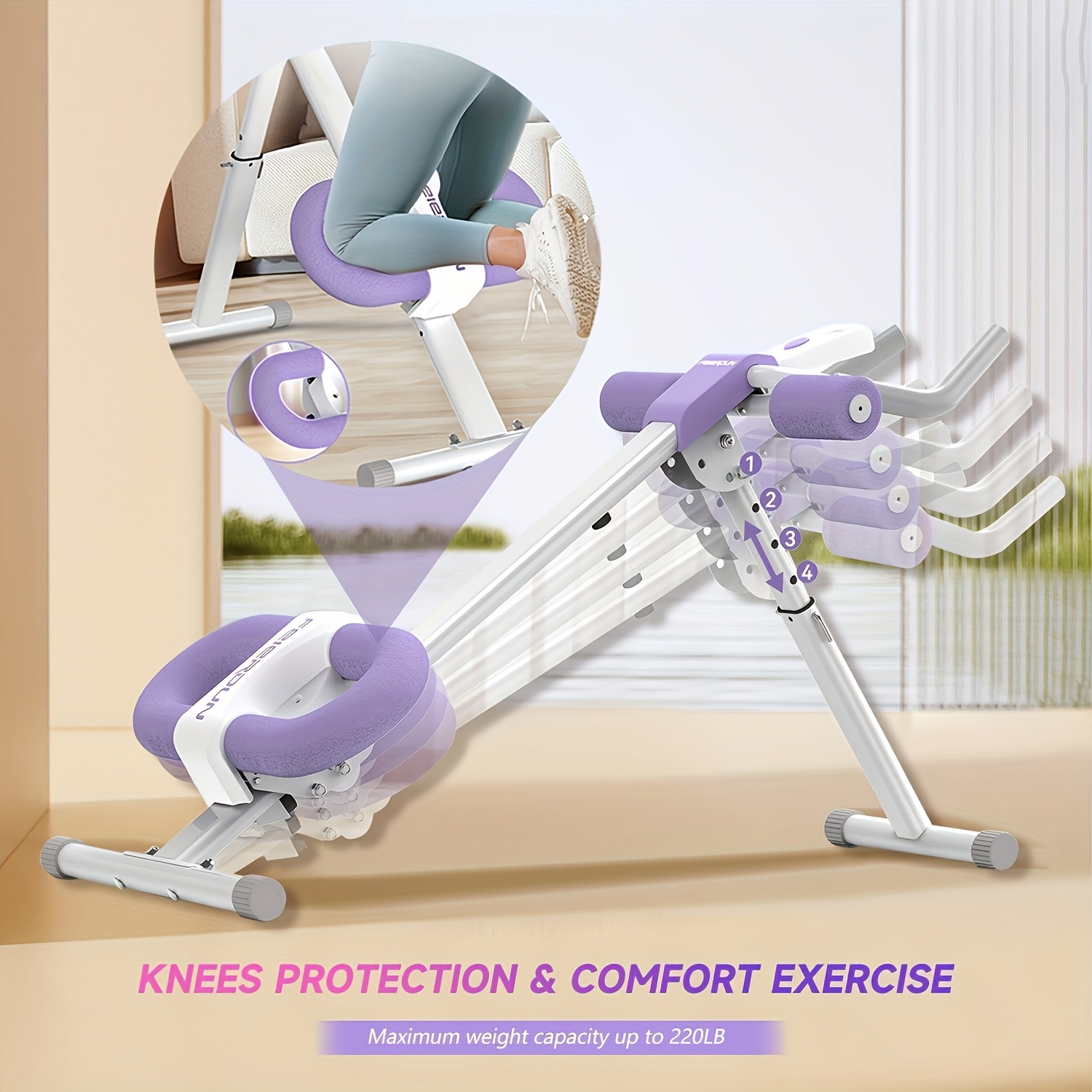 exercise equipment sold on Temu United States