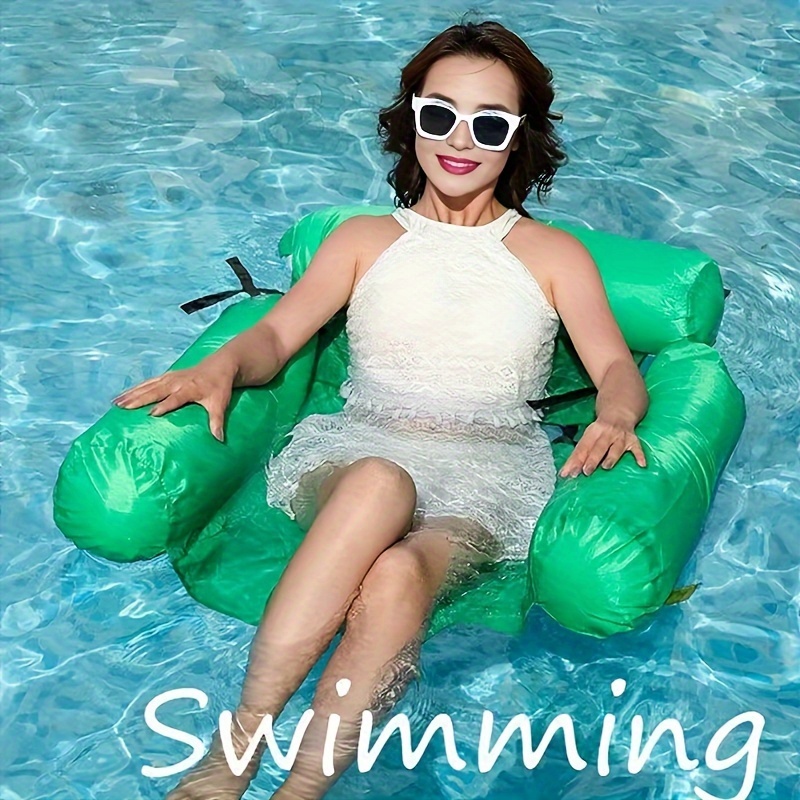Pvc Summer Inflatable Foldable Floating Row Swimming Pool - Temu