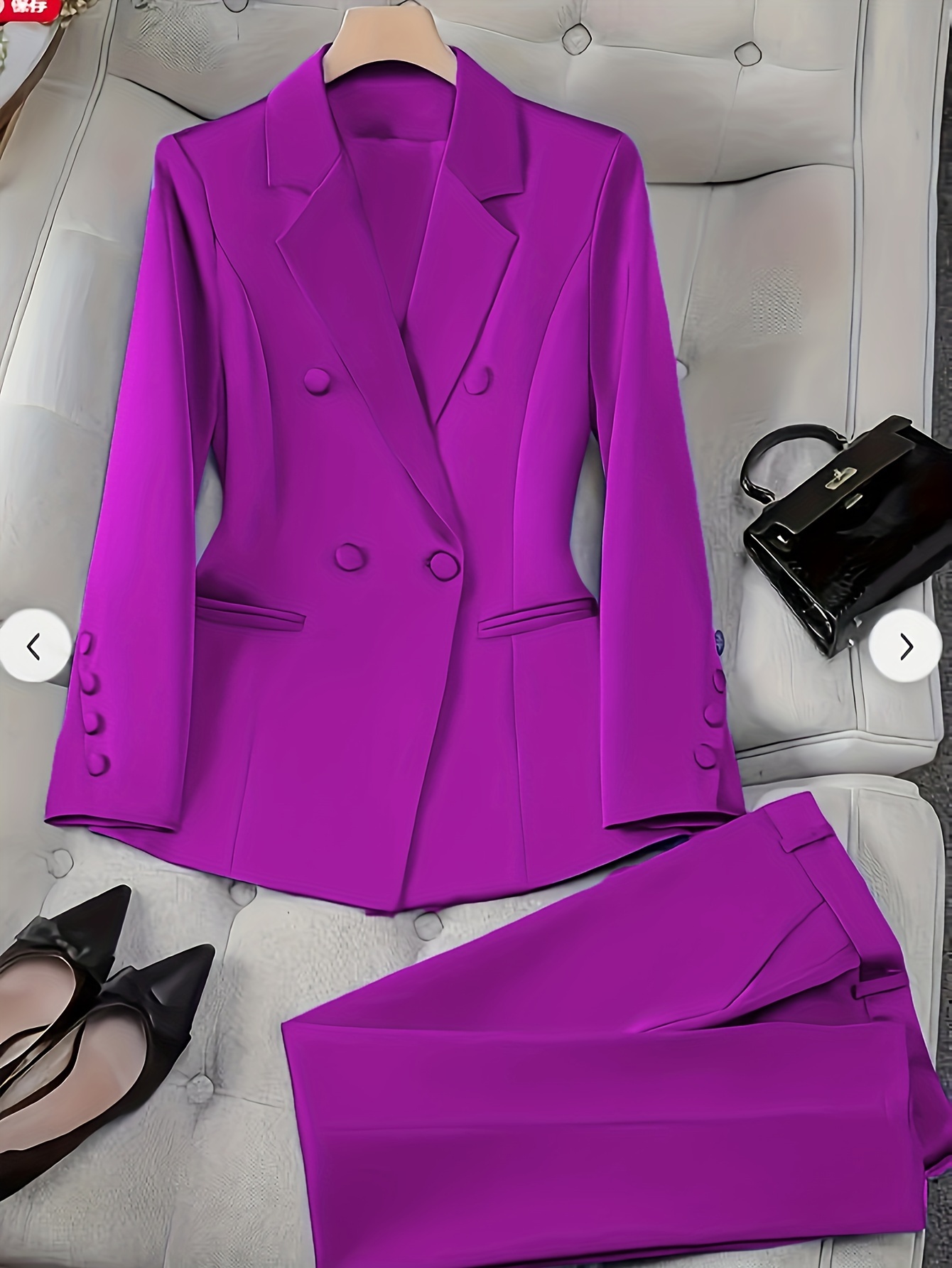ladies pant suits sold on Temu United States