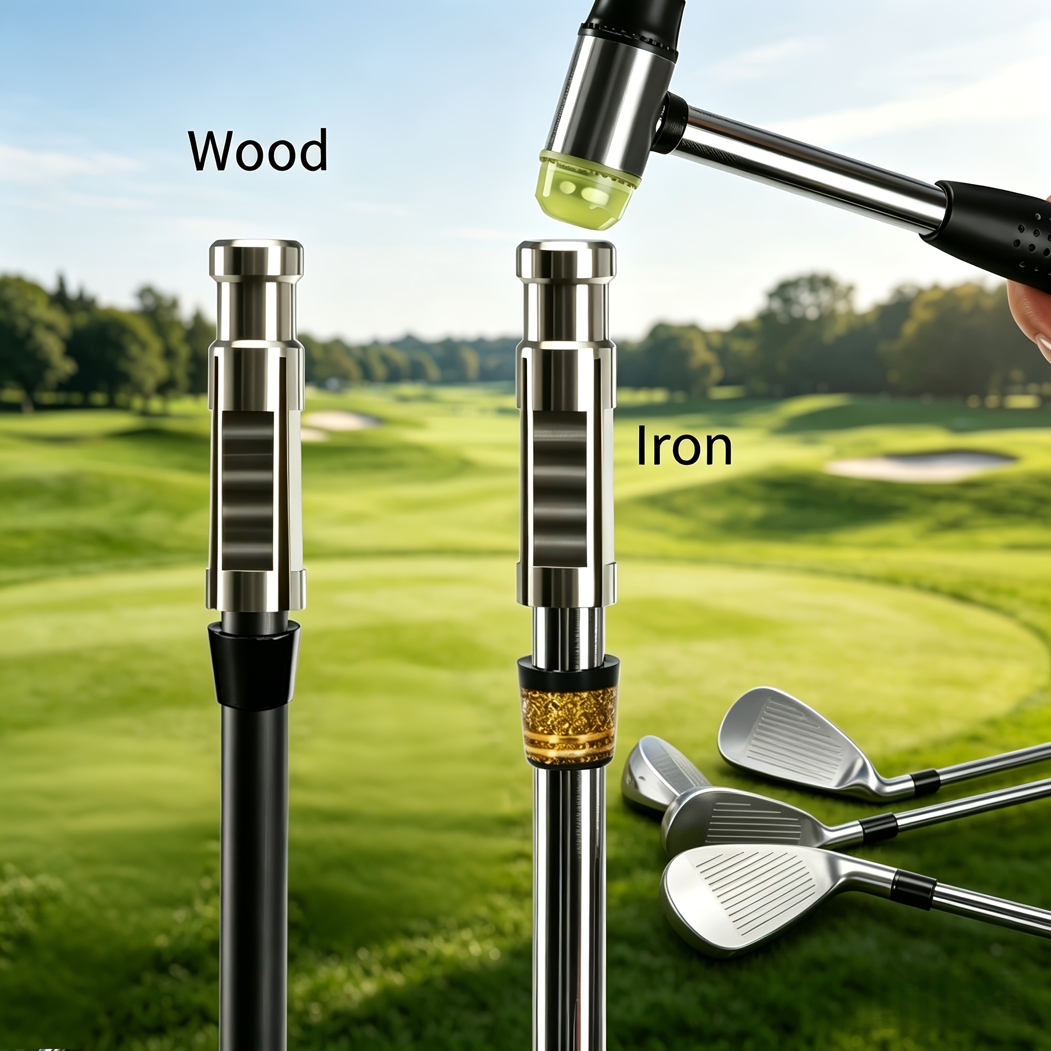 golf equipment sold on Temu United States