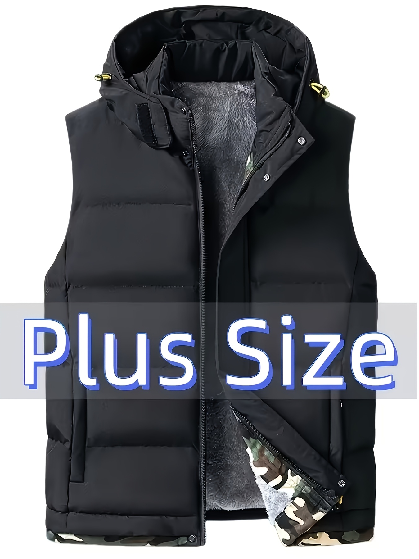 winter vests sold on Temu United States