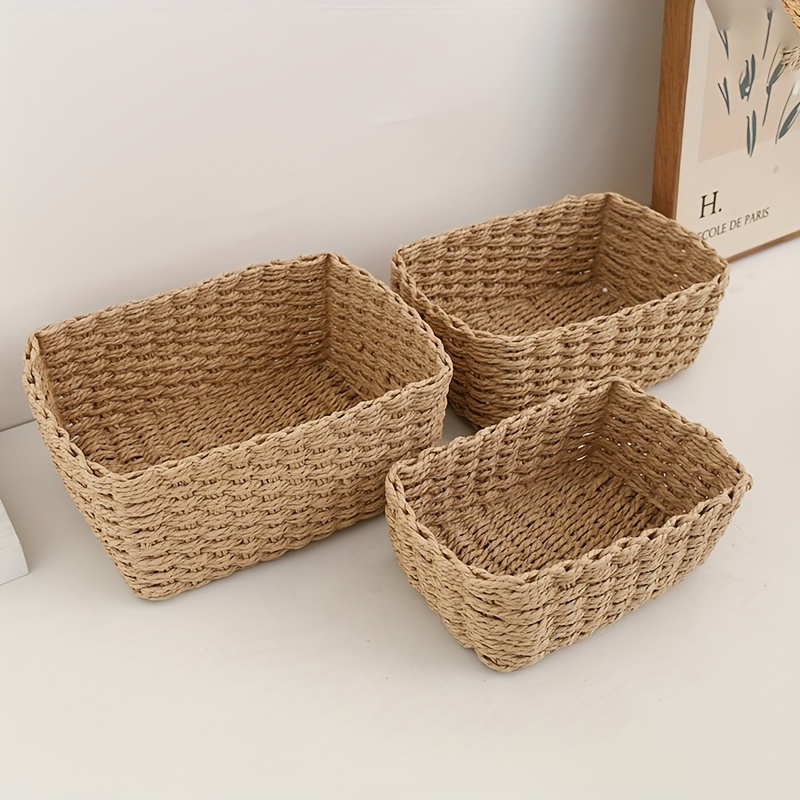 wooden baskets sold on Temu Australia