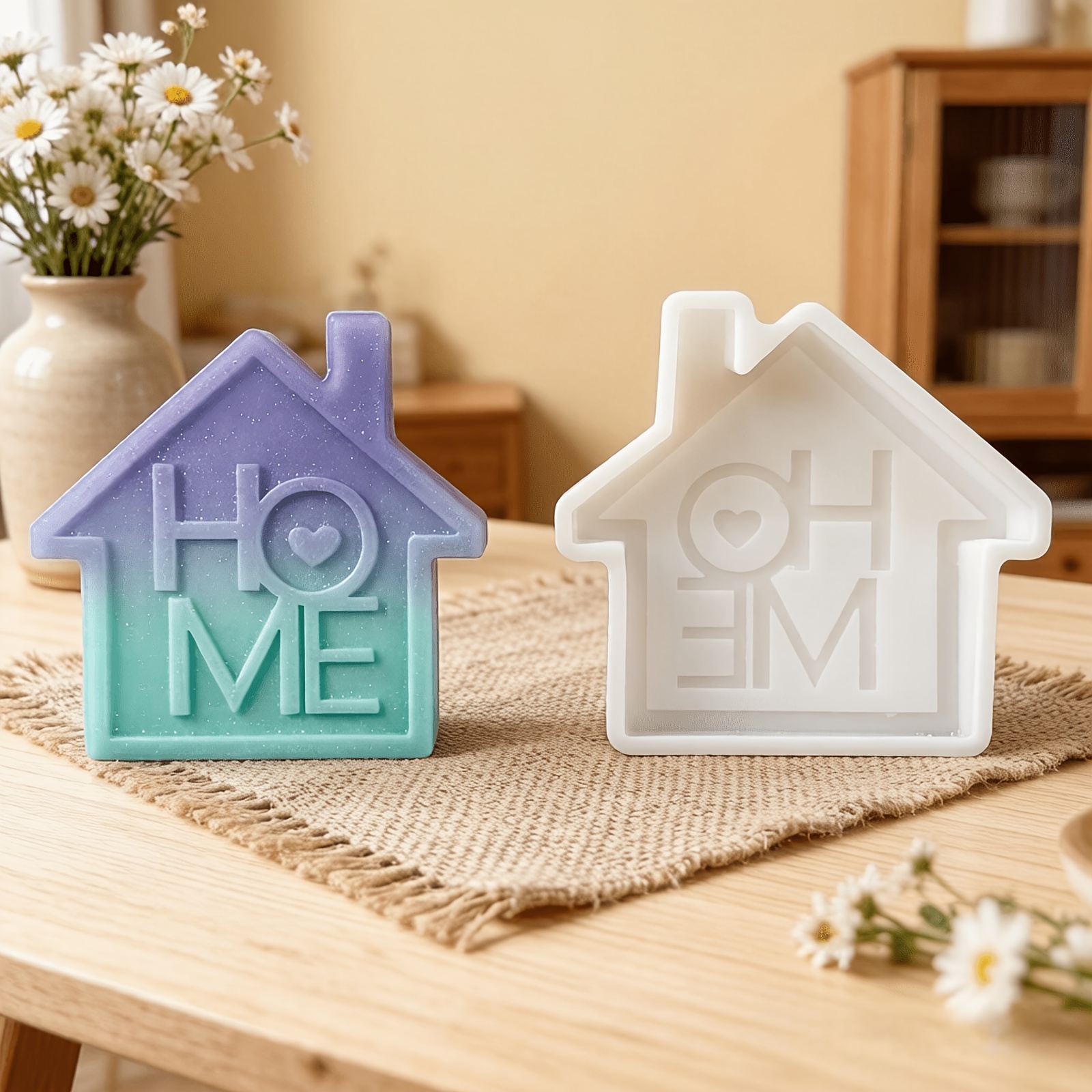 house silicone mold sold on Temu United States