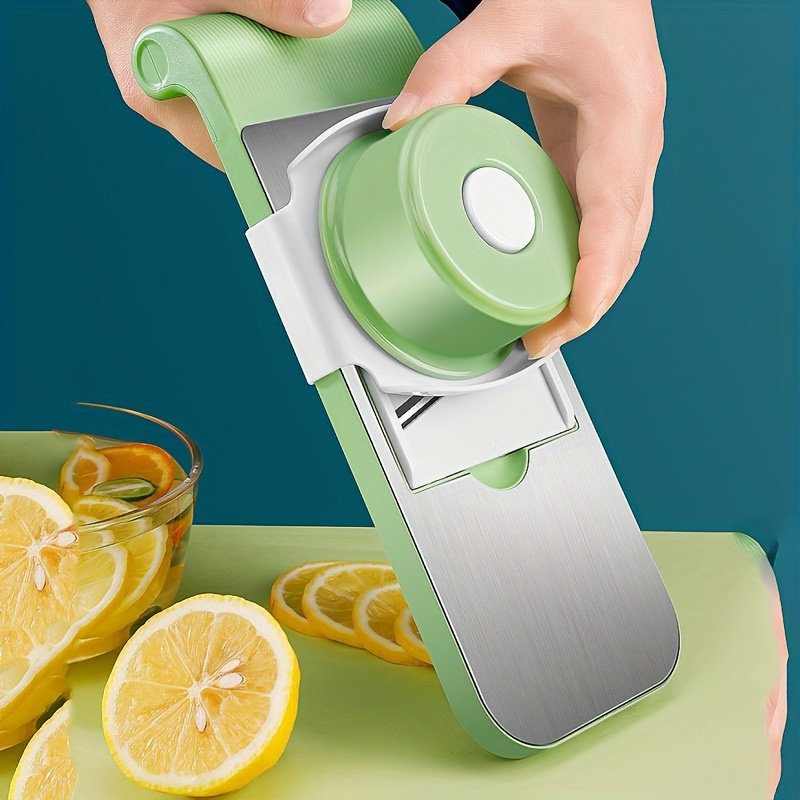 Kitchen Gadget Set Stainless Steel Vegetable Chopper Slicer - Temu