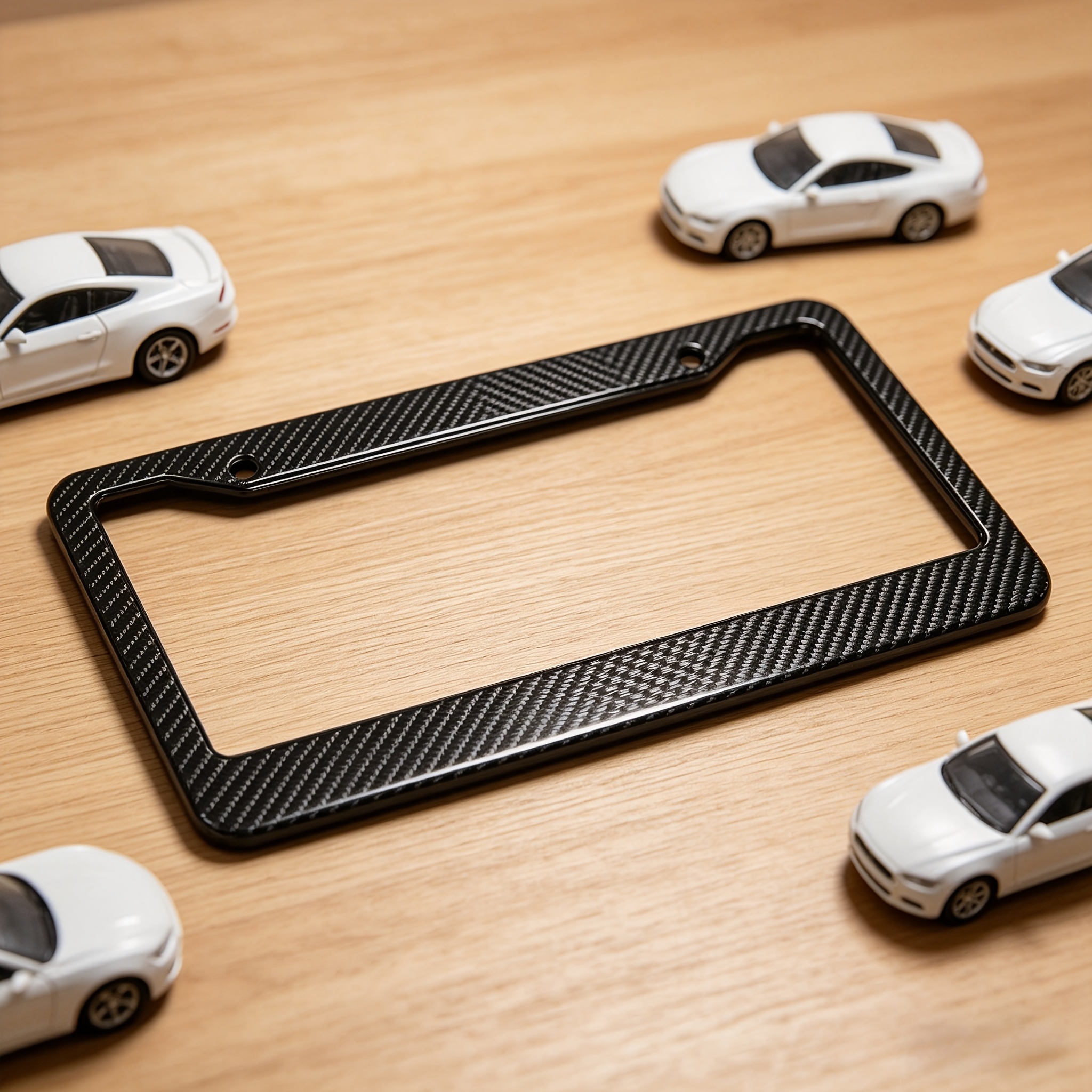 license plate frame sold on Temu United States