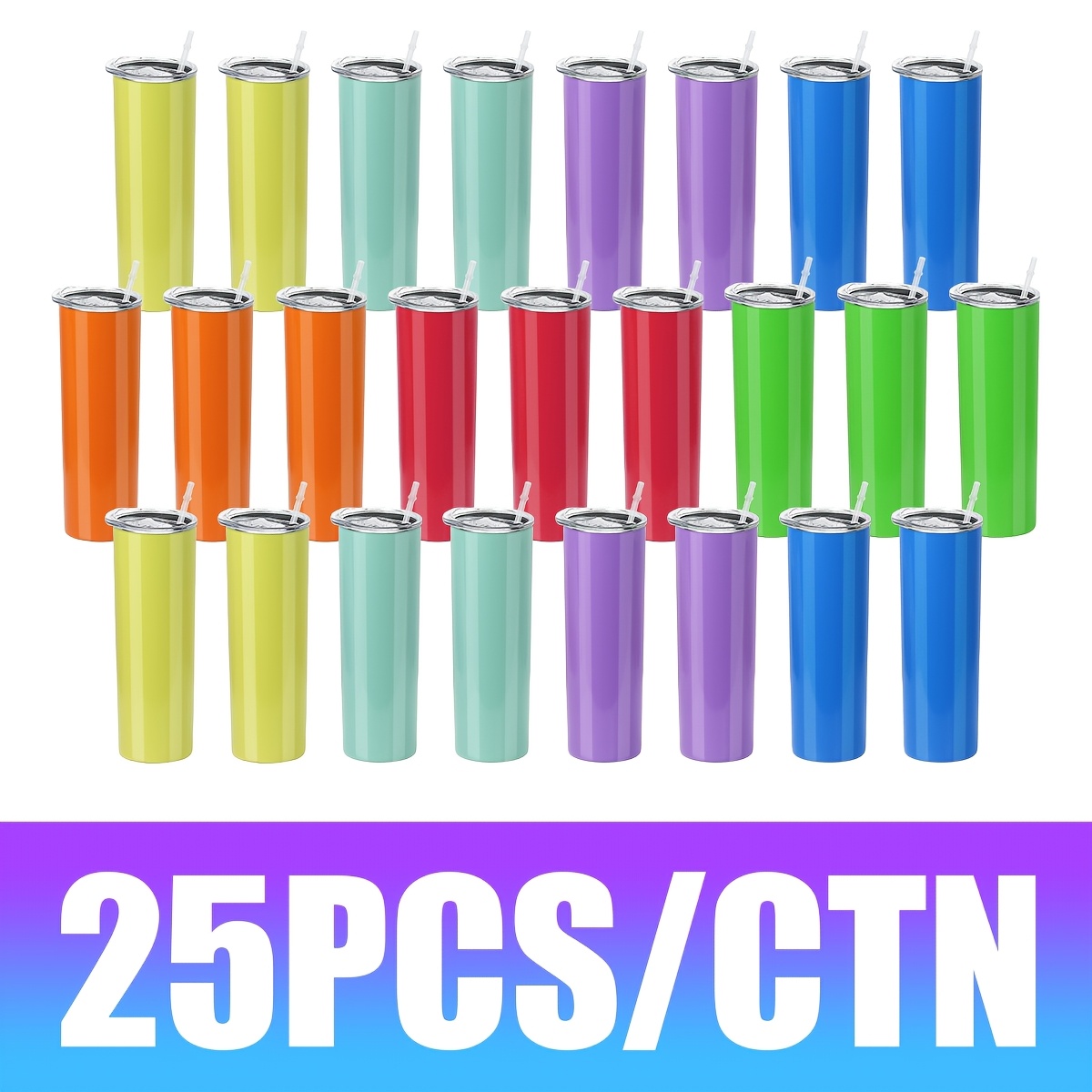 rainbow tumblers sold on Temu United States