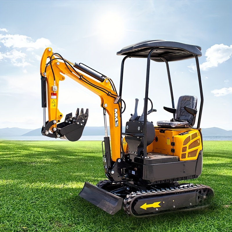 mini excavator sold on Temu United States