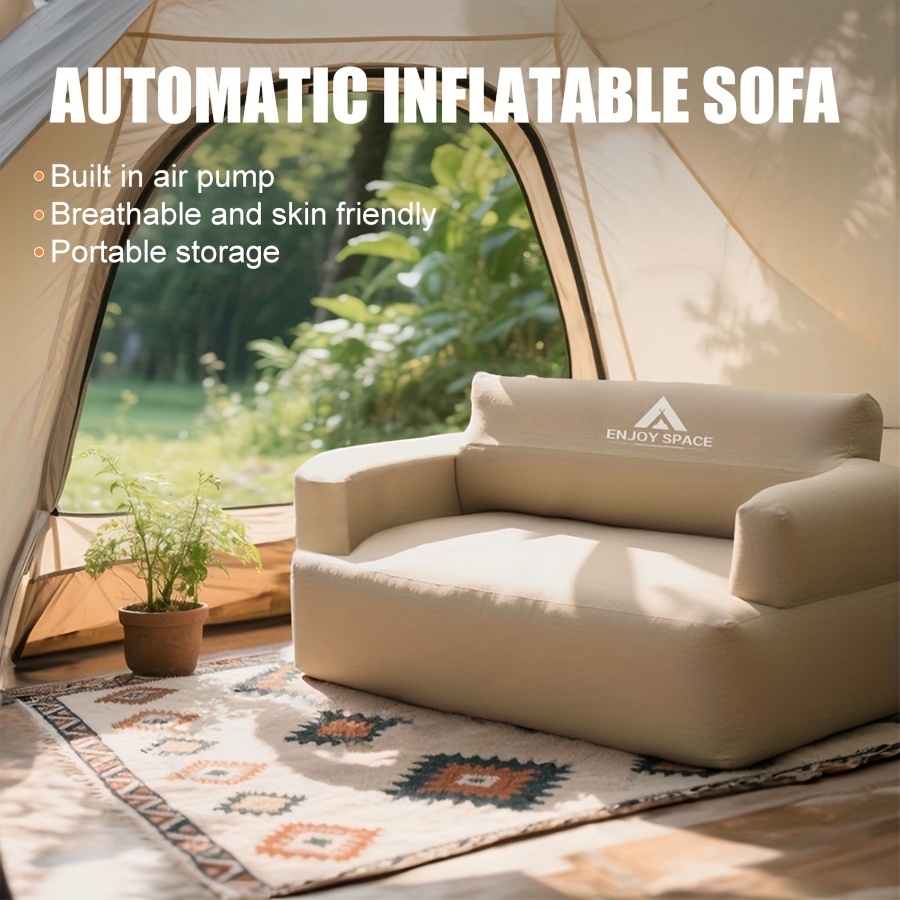 inflatable furniture sold on Temu United States