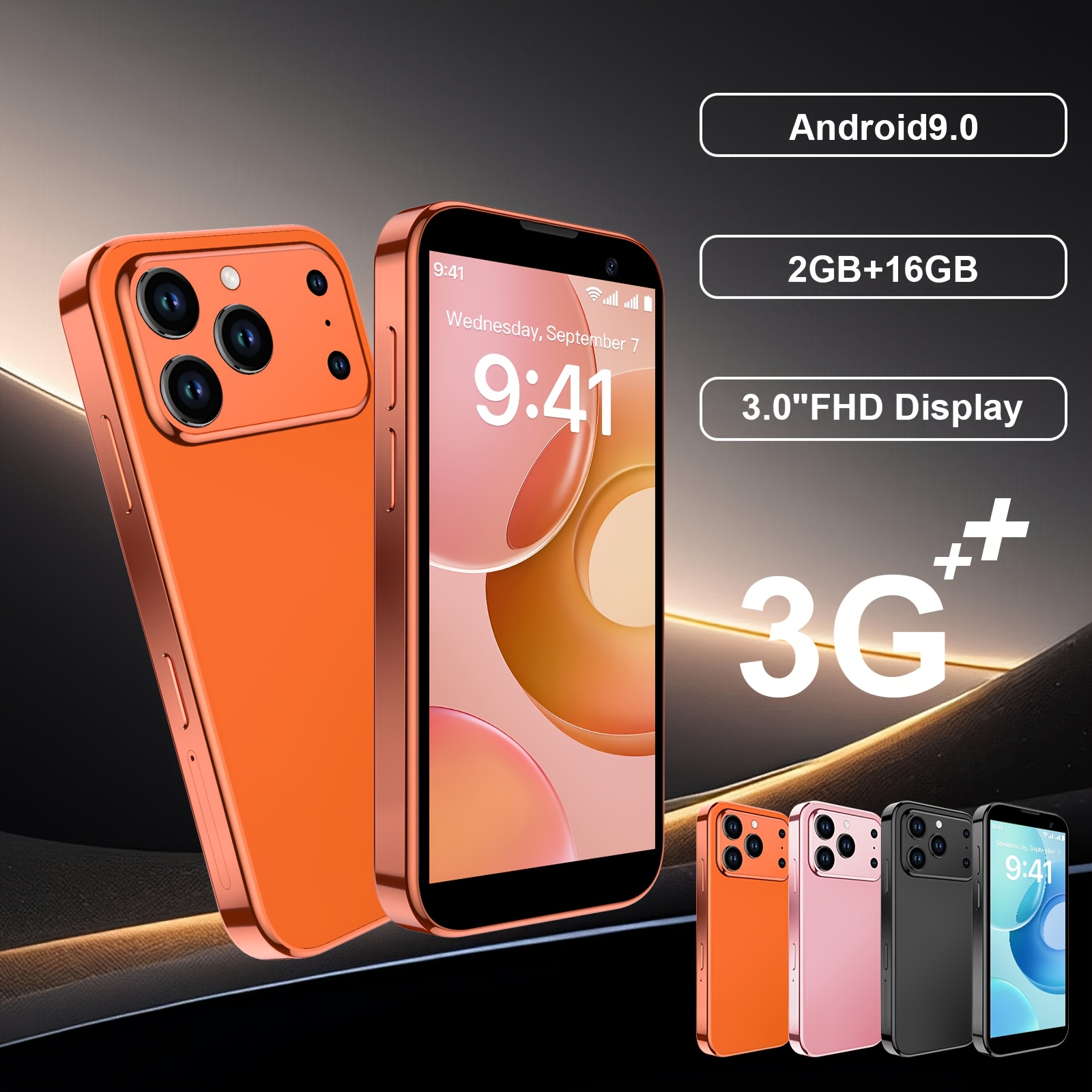 mini phones sold on Temu United States