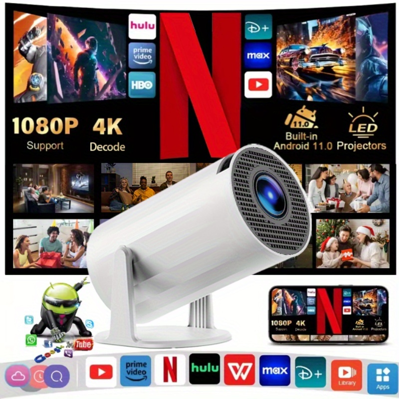 projector sold on Temu United States