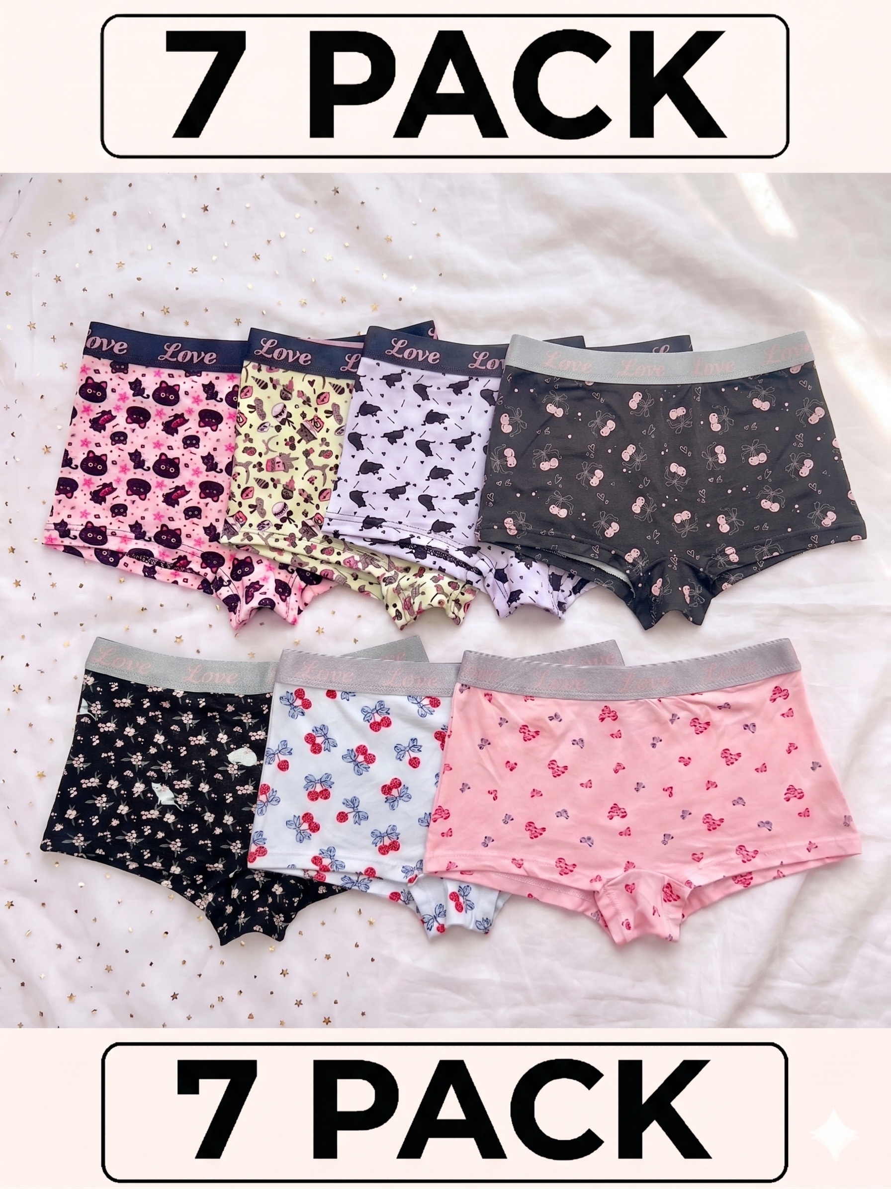 cat underwear for women sold on Temu United States