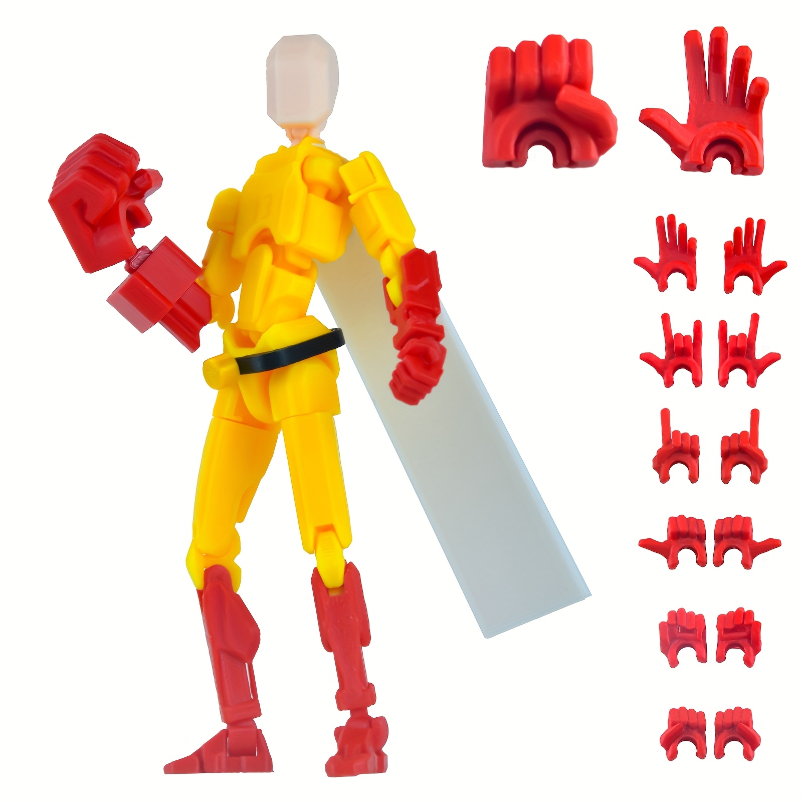 dummy 13 action figure sold on Temu United States