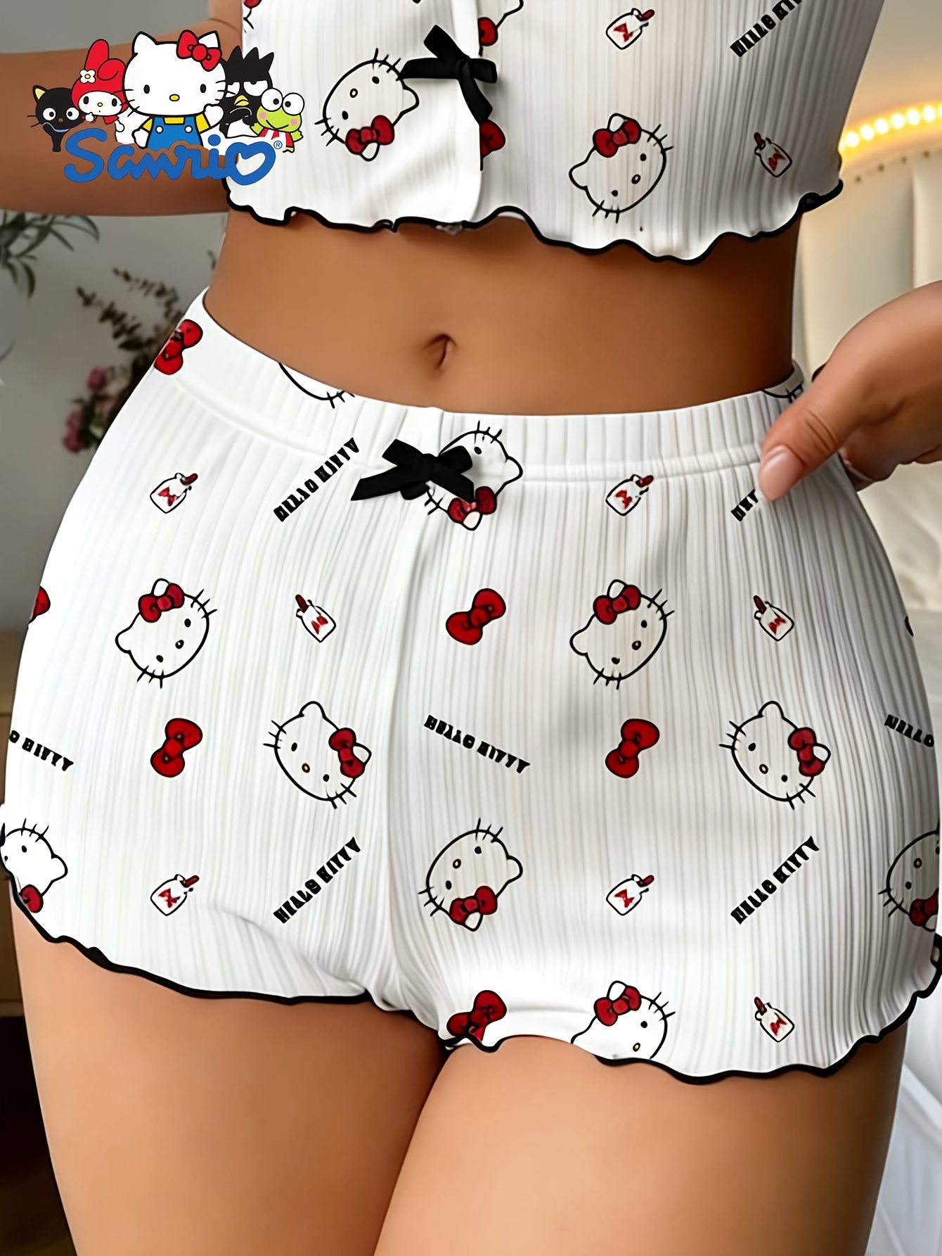 kitty pajamas sold on Temu United States